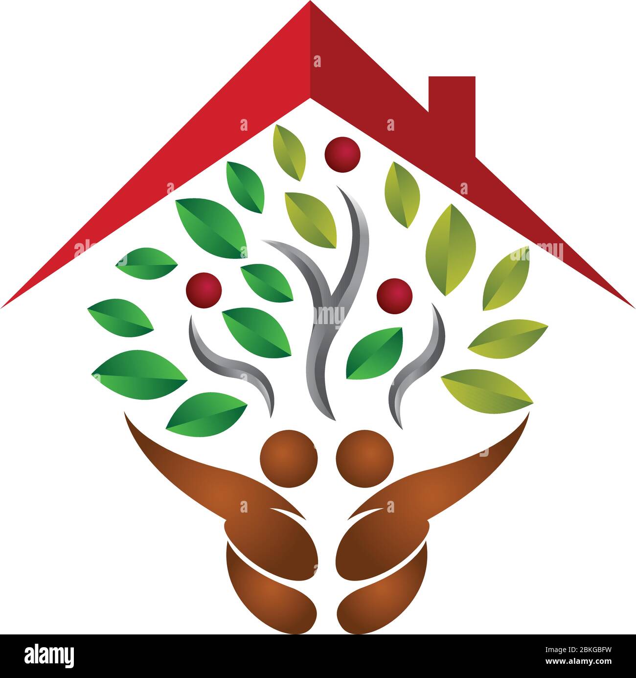 Caring for people at home Cut Out Stock Images & Pictures - Alamy