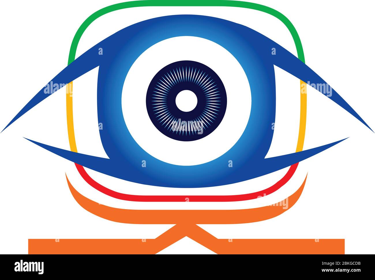 eye vision logo Stock Vector Image & Art - Alamy