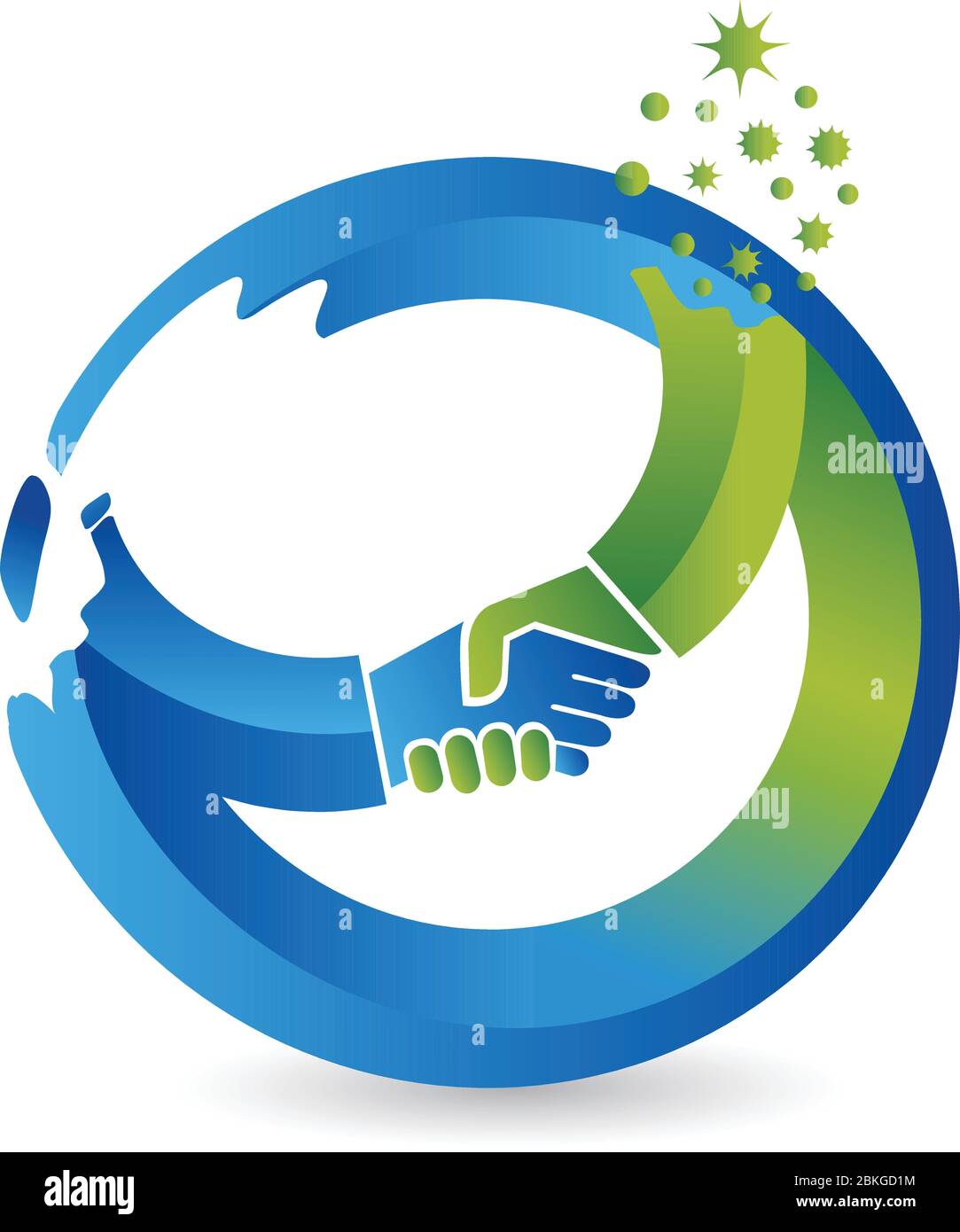 Circle Hands Logo Unity With Hands Logo Template PNG Vector In SVG,