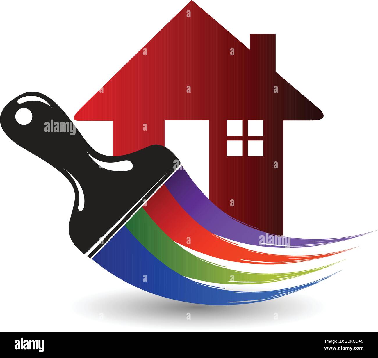 home painting repair logo Stock Vector Image & Art - Alamy