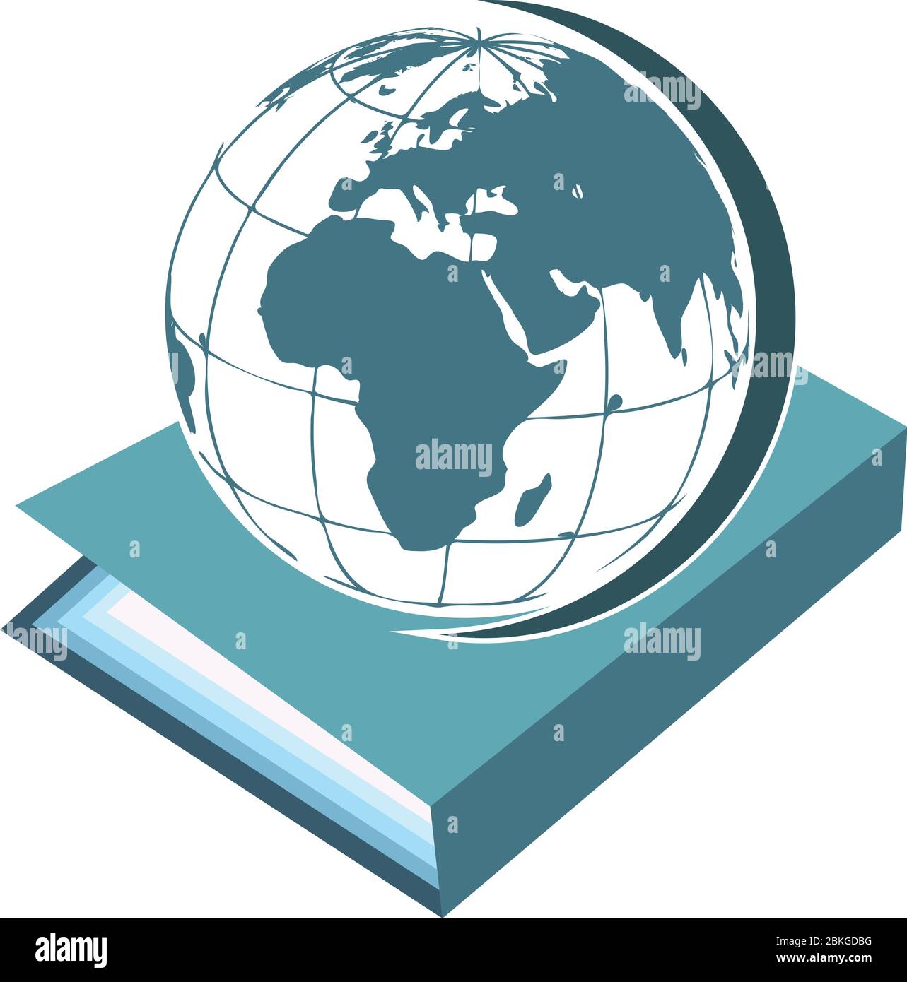 Map atlas book Stock Vector Images - Alamy