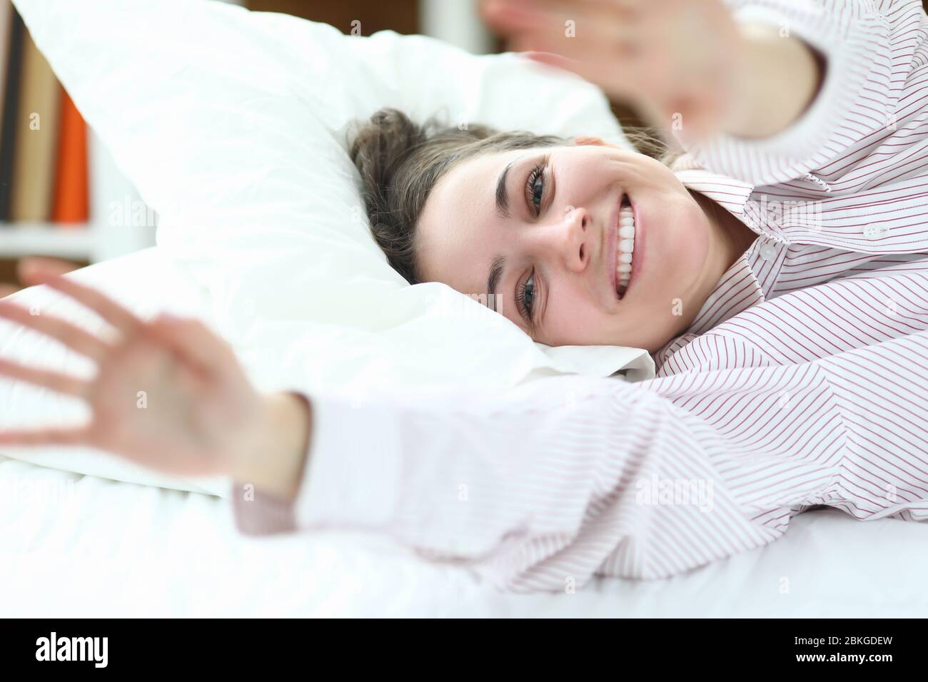 Awake lovely hi-res stock photography and images - Alamy