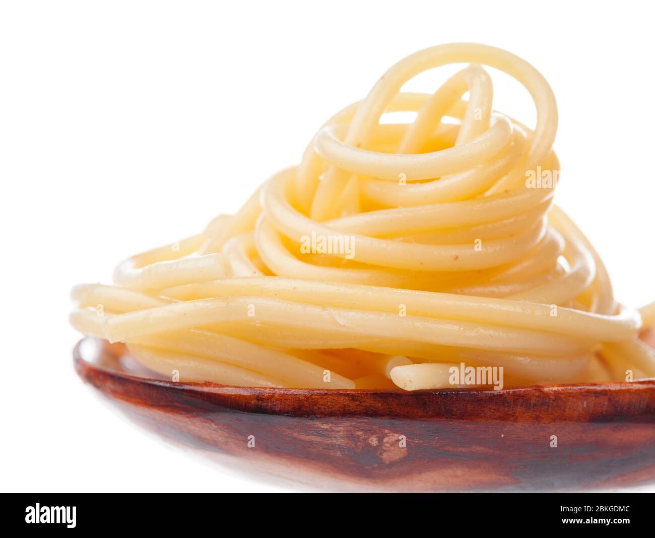 Bowl of spaghetti isolated on white background Stock Photo - Alamy