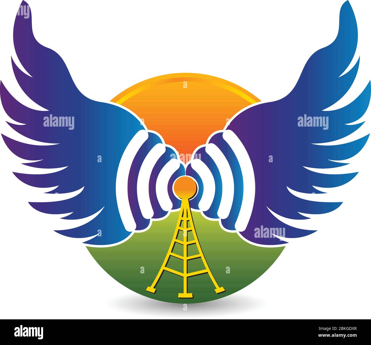 fly wi-fi logo Stock Vector Image & Art - Alamy