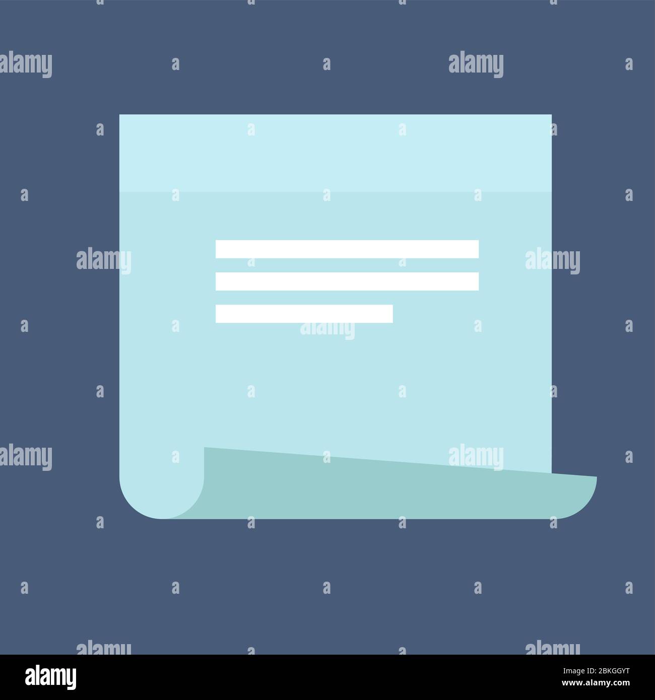 Sticky note in white background Stock Vector Images - Alamy