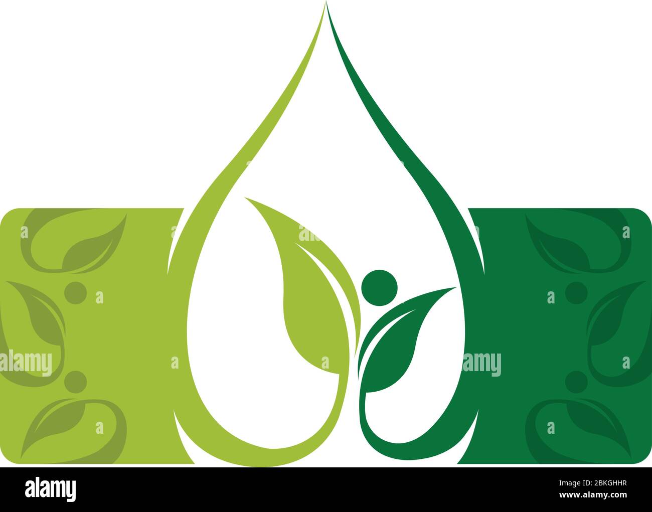 heart leaf logo Stock Vector Image & Art - Alamy