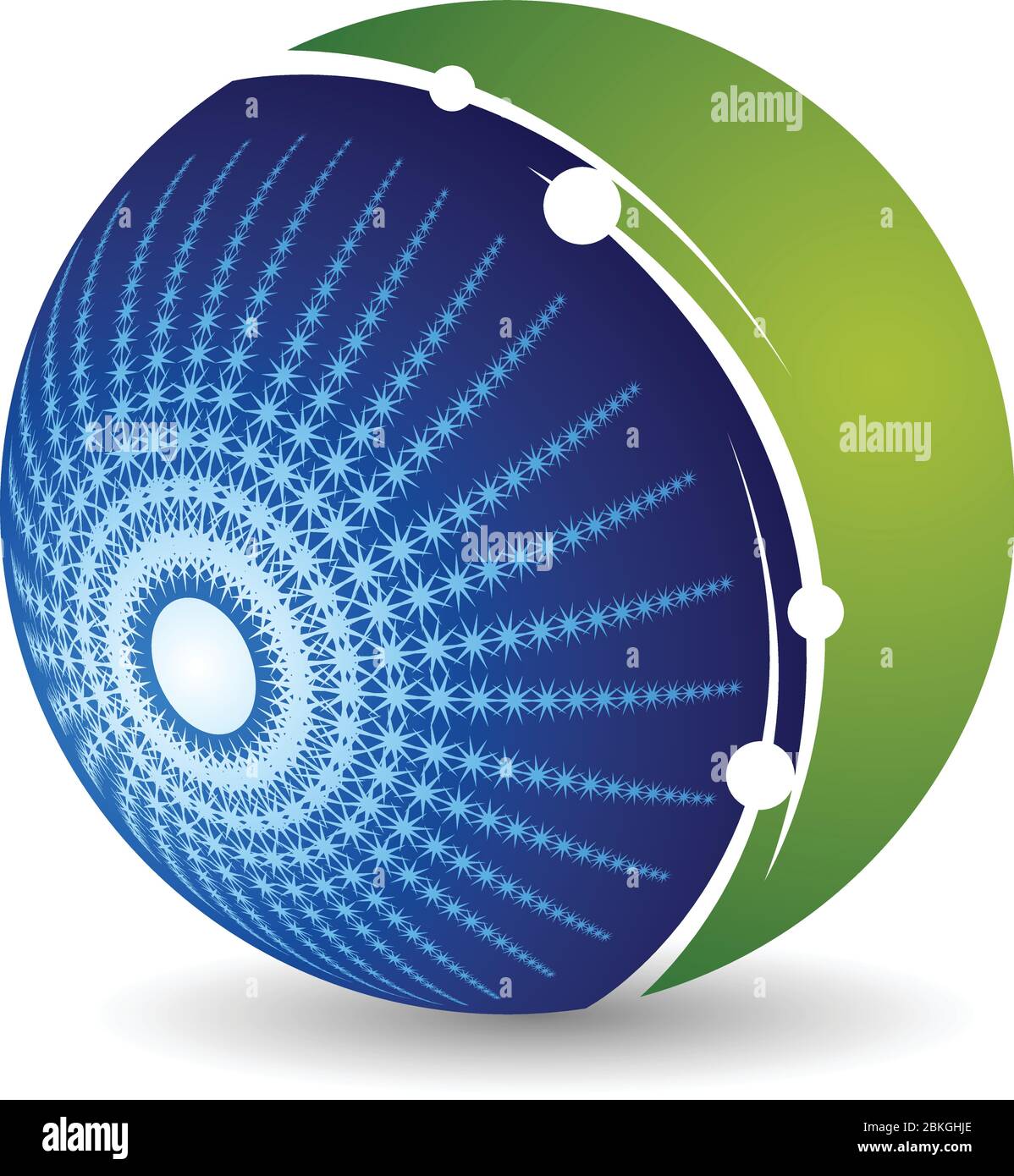 sparkle globe logo Stock Vector Image & Art - Alamy