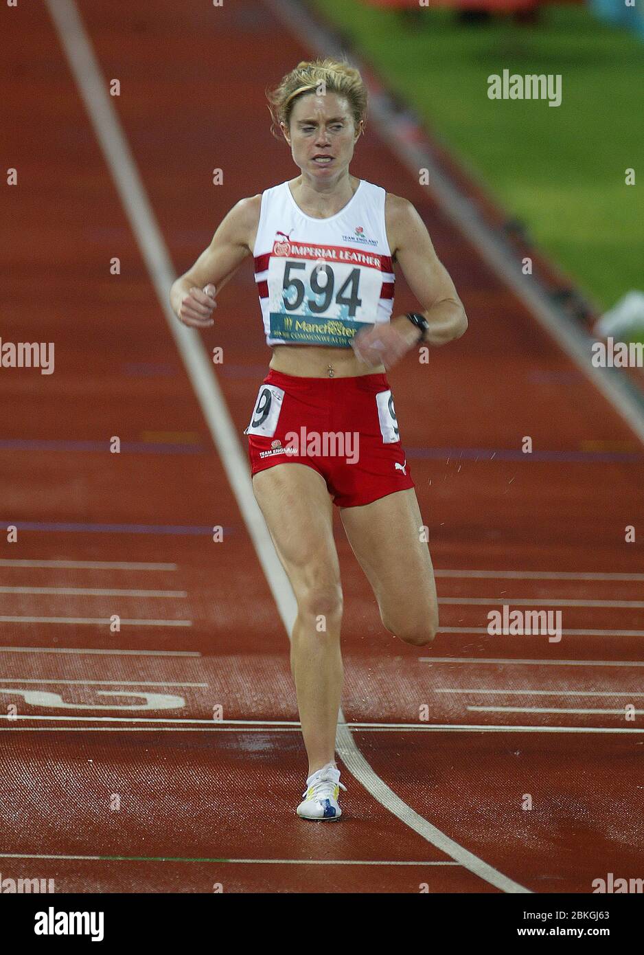 MANCHESTER - JULY 30: Hayley YELLING of England in the Women's 10000m ...