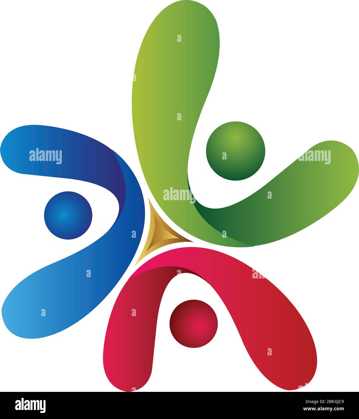 Logo people Stock Vector Images - Alamy