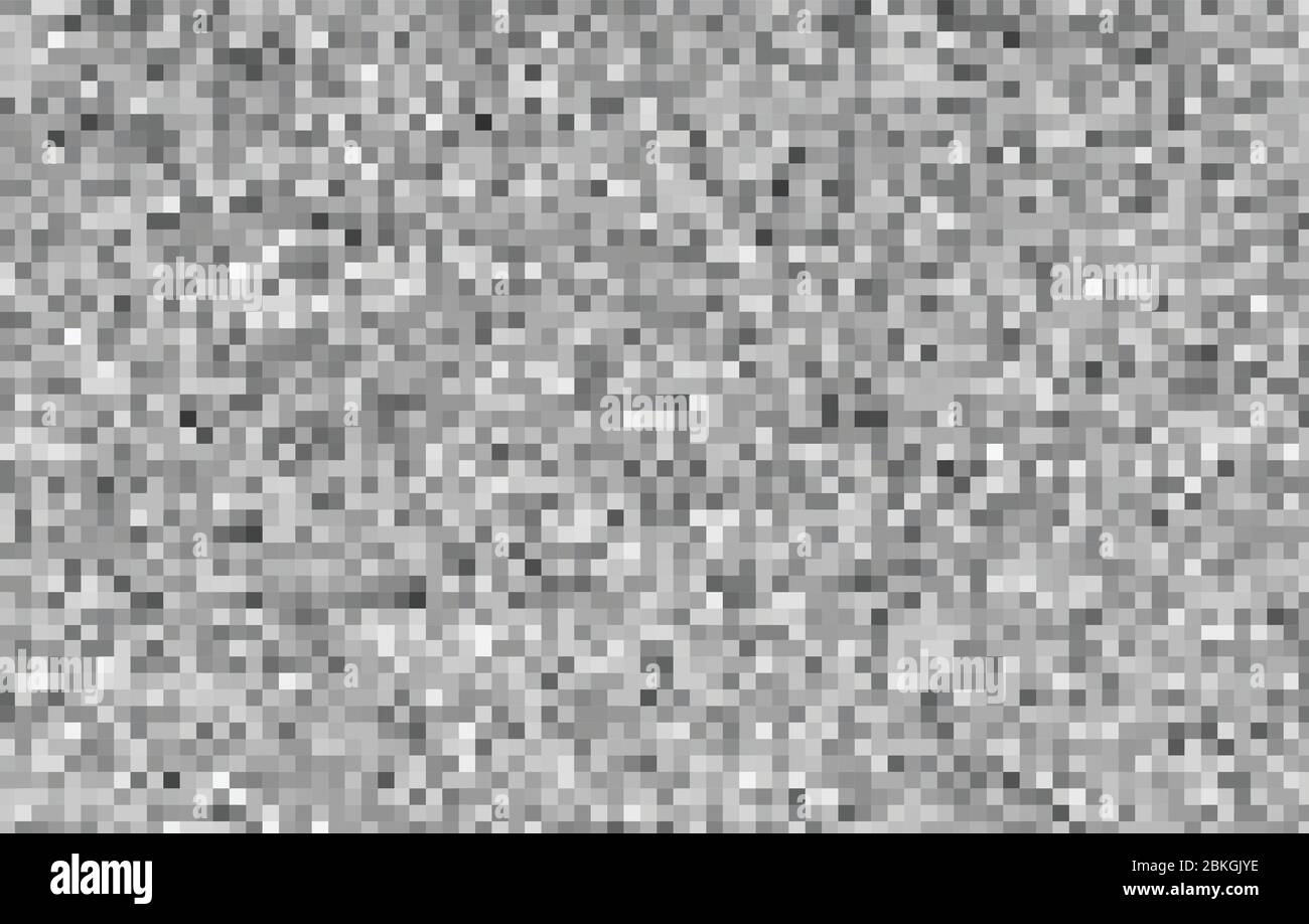 Abstract gray square pixel mosaic background set Stock Vector Image ...