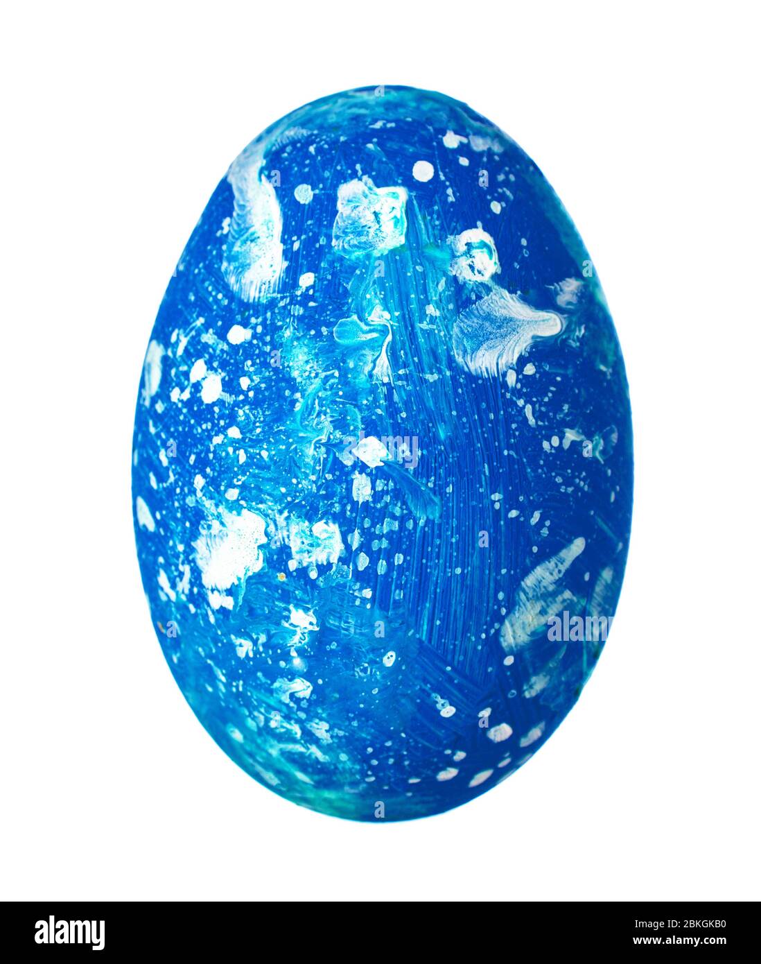 Beautiful original decorated painted easter egg Cut Out Stock Images ...