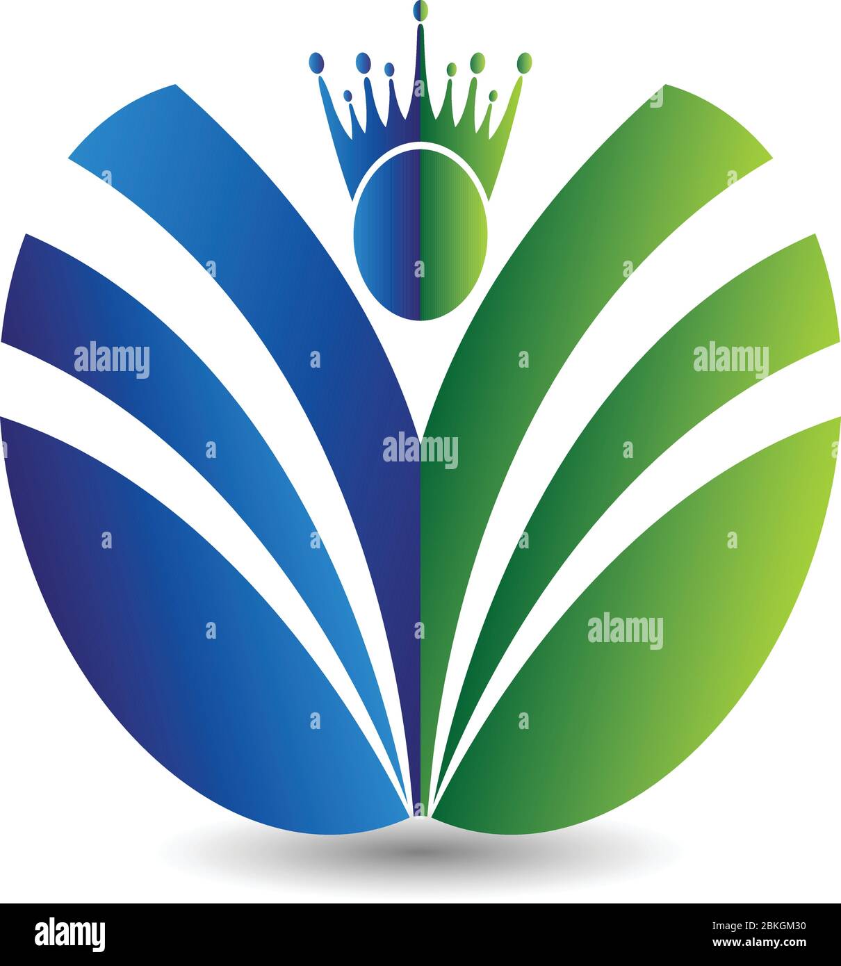 human crown logo Stock Vector Image & Art - Alamy