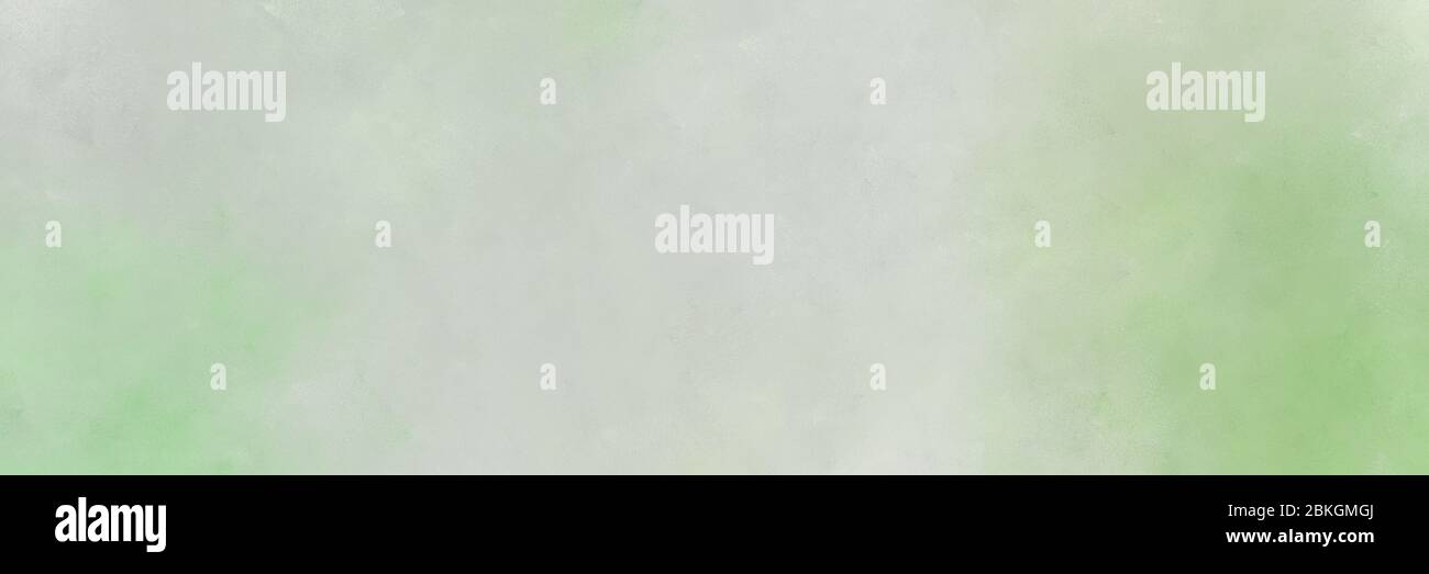 abstract painted art retro horizontal banner background with pastel ...