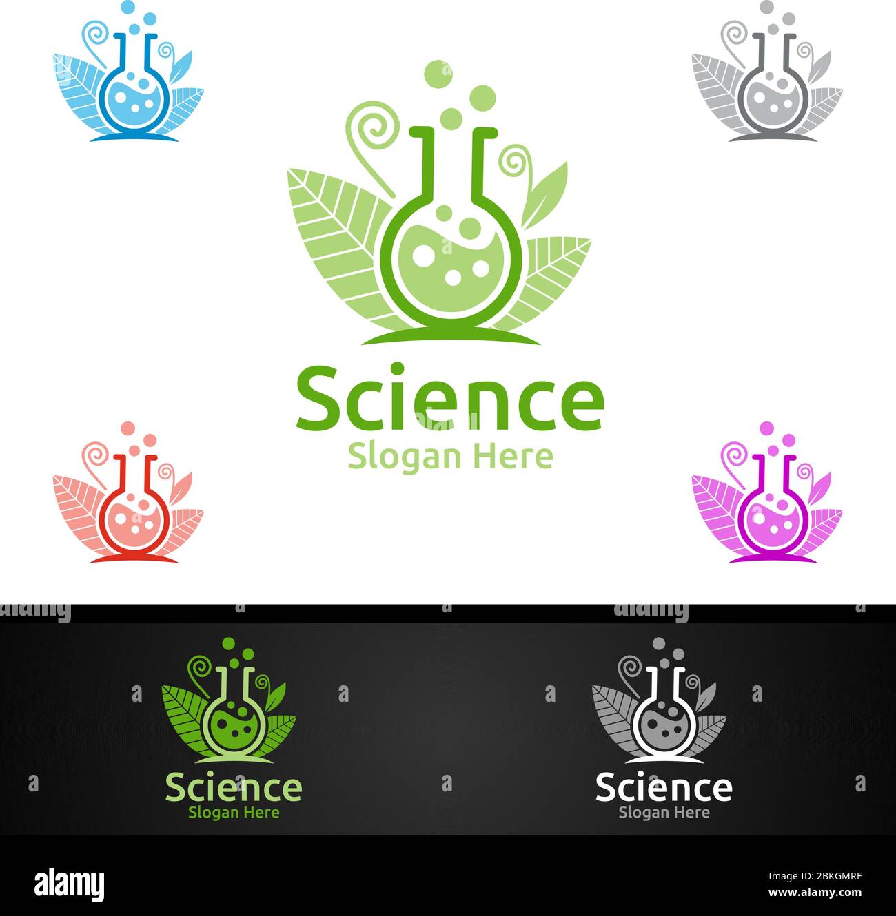 Science and Research Lab Logo for Microbiology, Biotechnology ...