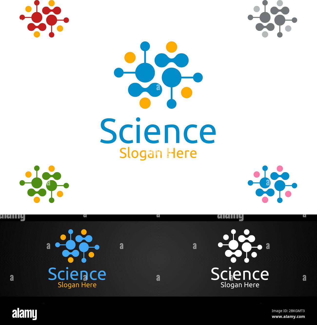 Science and Research Lab Logo for Microbiology, Biotechnology ...