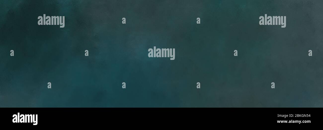 painted grunge horizontal header with dark slate gray, very dark green ...