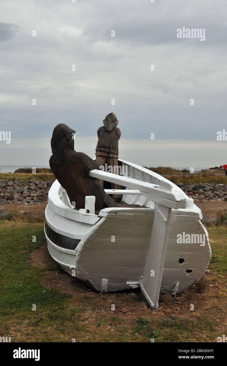Skinningrove boat hi-res stock photography and images - Alamy