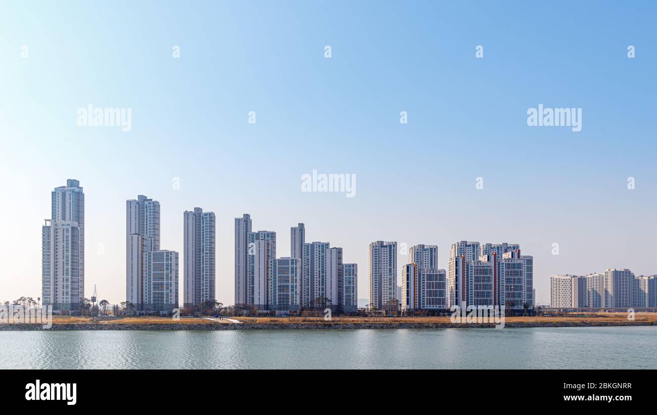 Incheon Songdo, Korea, April 18, 2020 - Incheon Songdo International ...