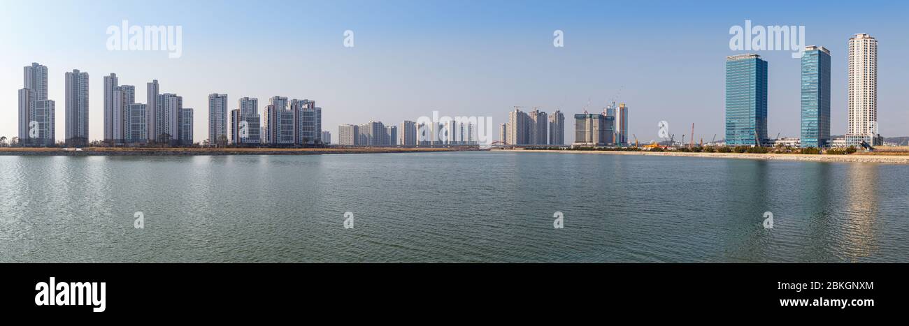Incheon Songdo, Korea, April 18, 2020 - Incheon Songdo International ...