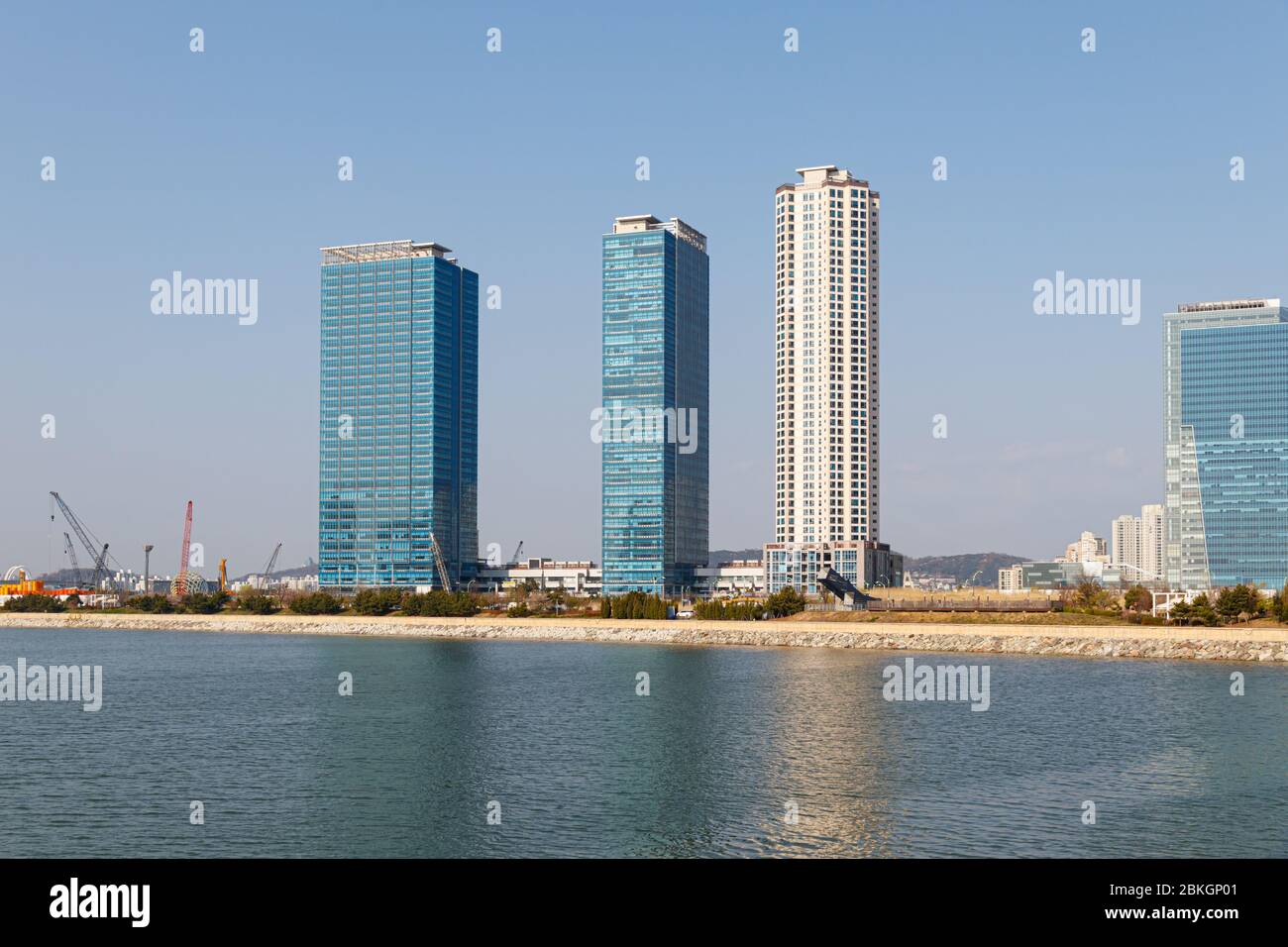 Incheon Songdo, Korea, April 18, 2020 - Incheon Songdo International ...