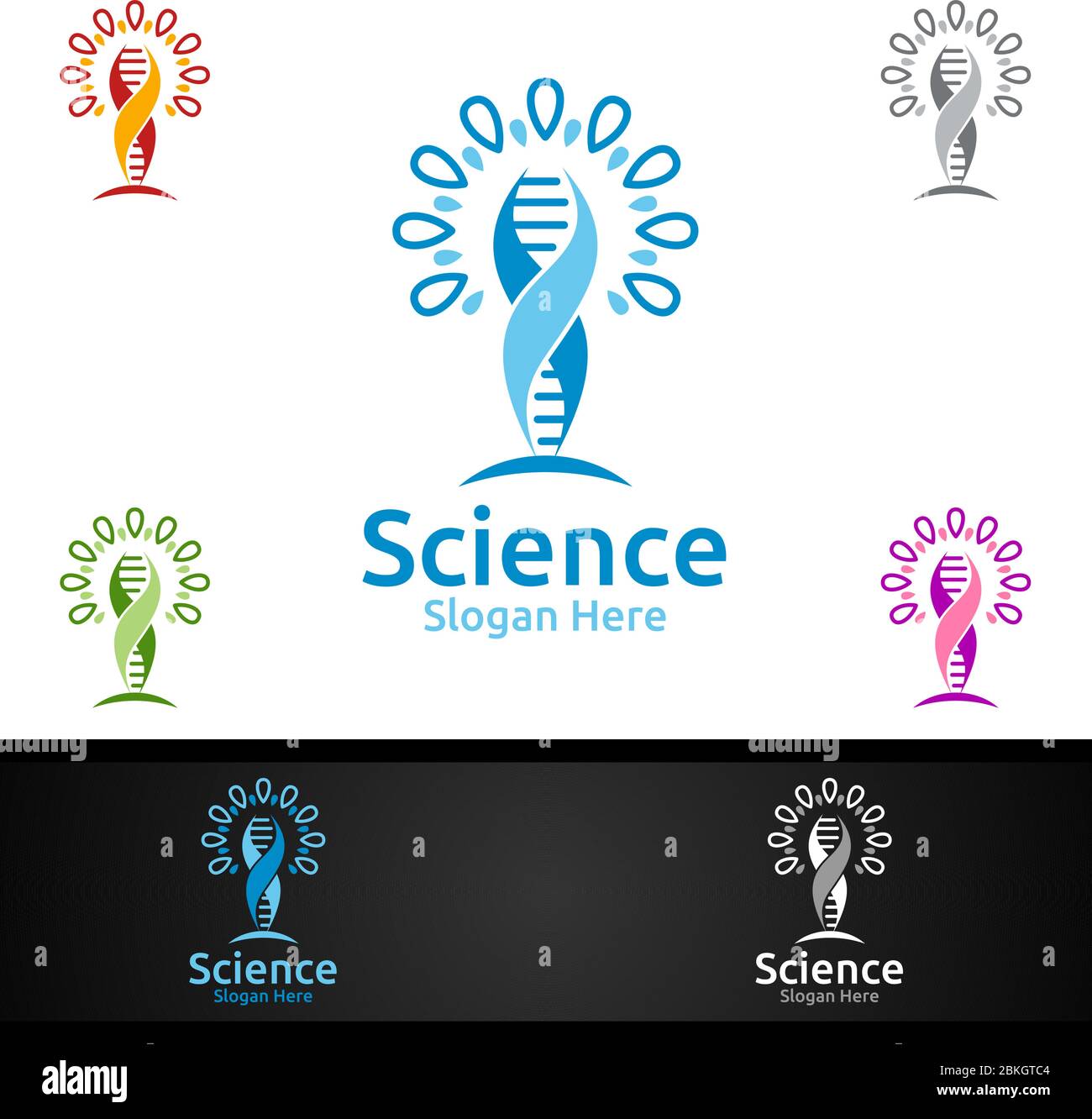 Science and Research Lab Logo for Microbiology, Biotechnology ...