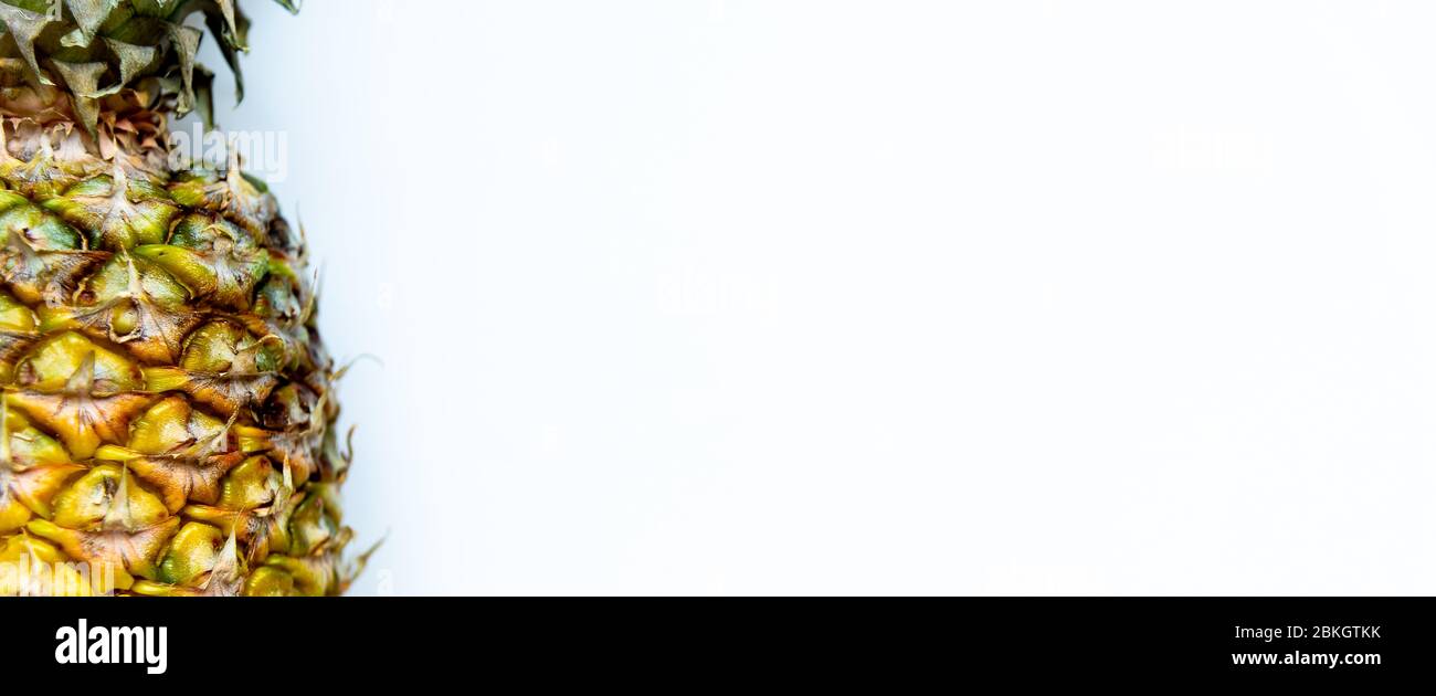 Pineapple Close Up Stock Photo - Alamy