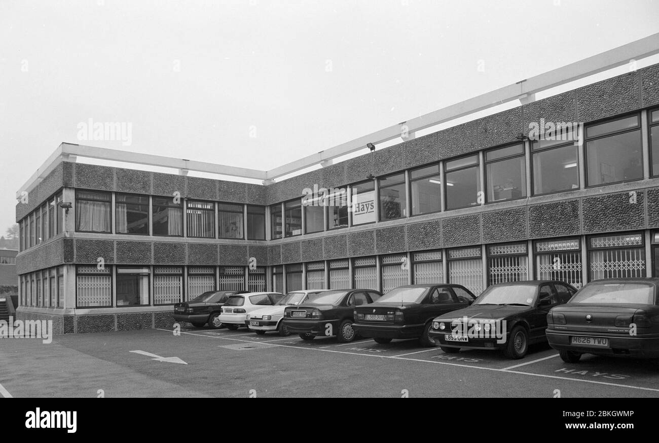 1990s office building Black and White Stock Photos & Images - Alamy