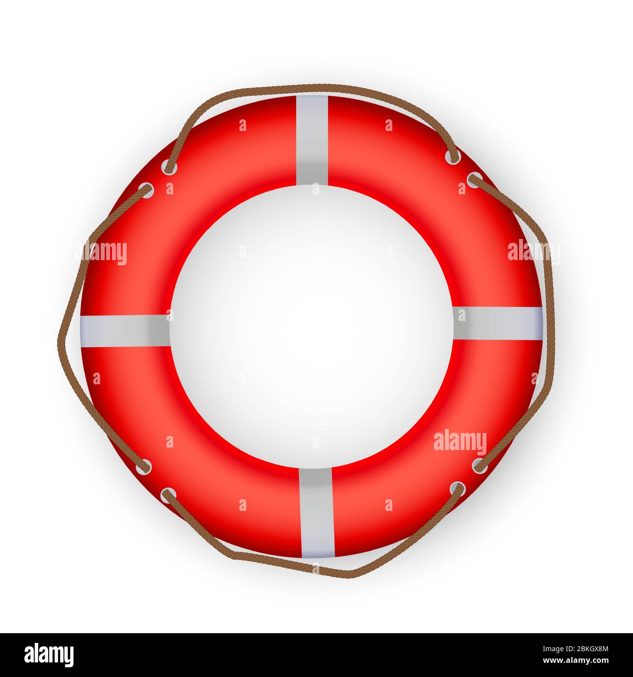 Lifebuoy Icon. Vector Illustration Stock Vector Image & Art - Alamy