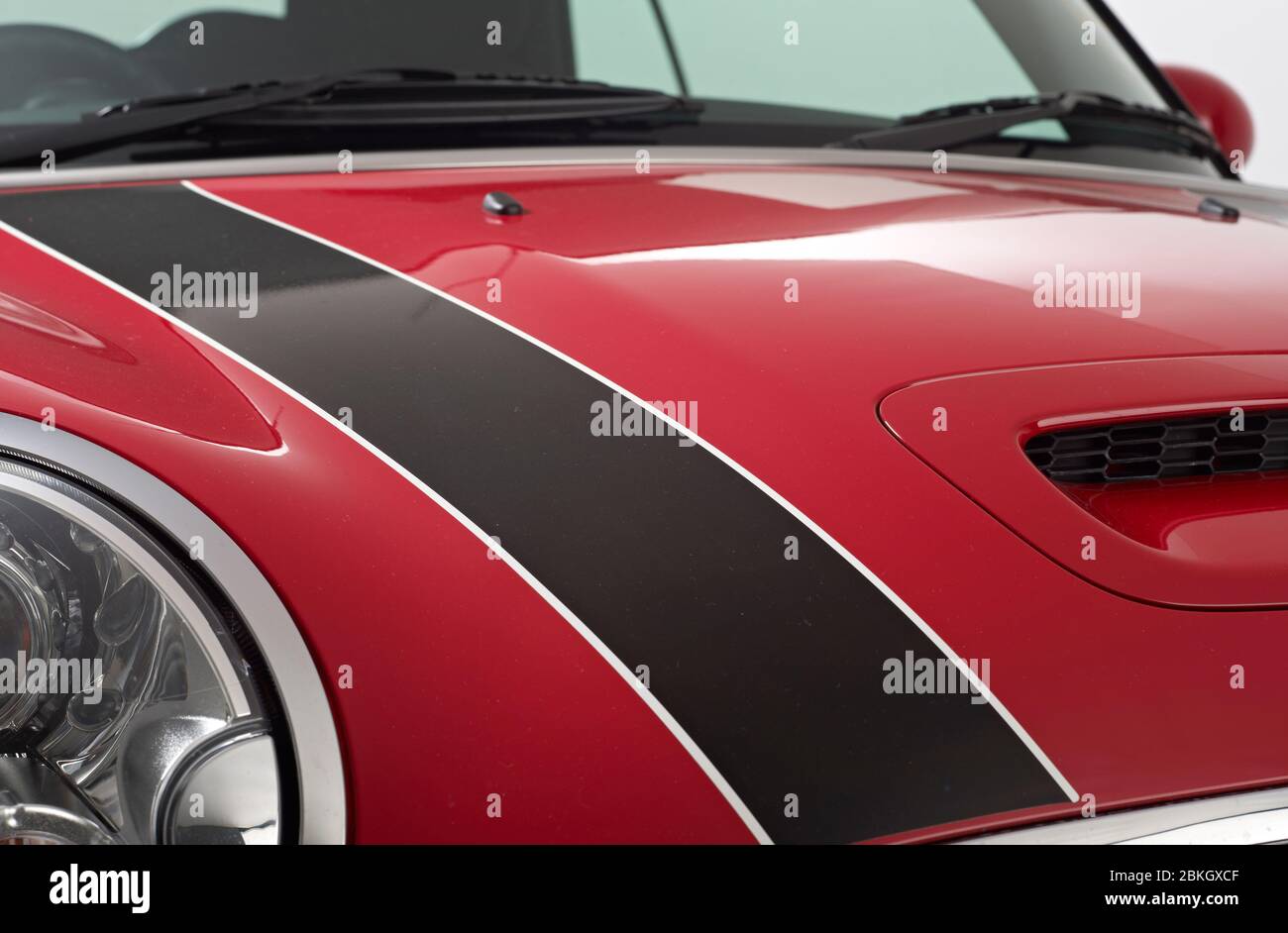 shiny car bonnet Stock Photo - Alamy