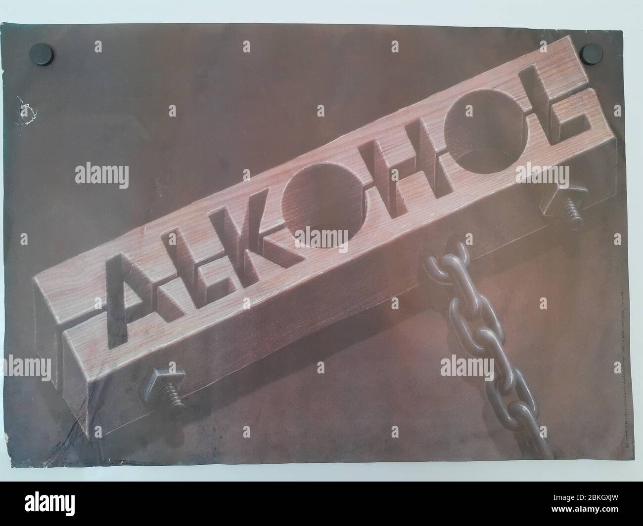 Don´t drink alcohol! Soviet union (Czech) work safety posters from 70´s ...