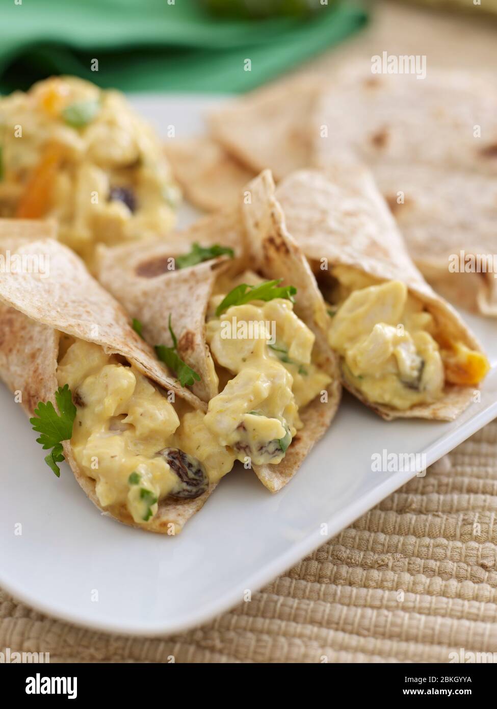 Coronation chicken recipe hi-res stock photography and images - Alamy