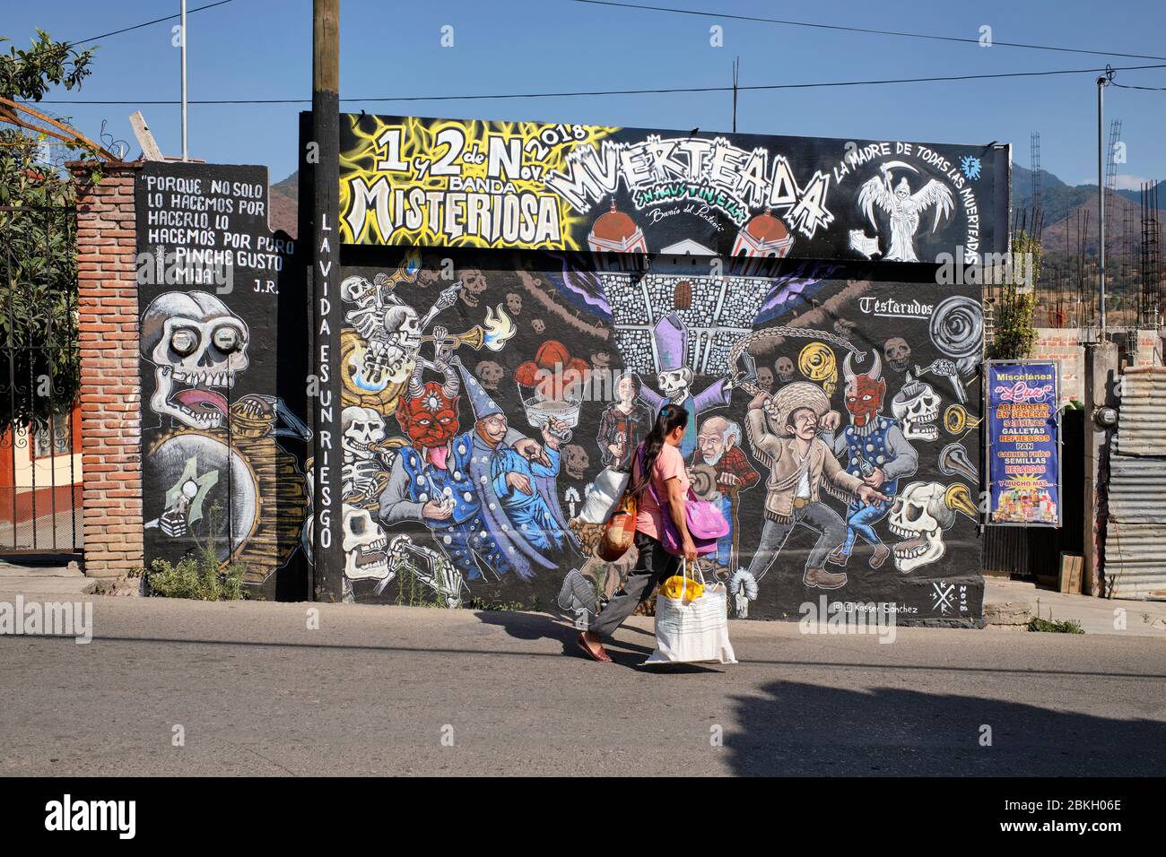 Mural Walking Dead