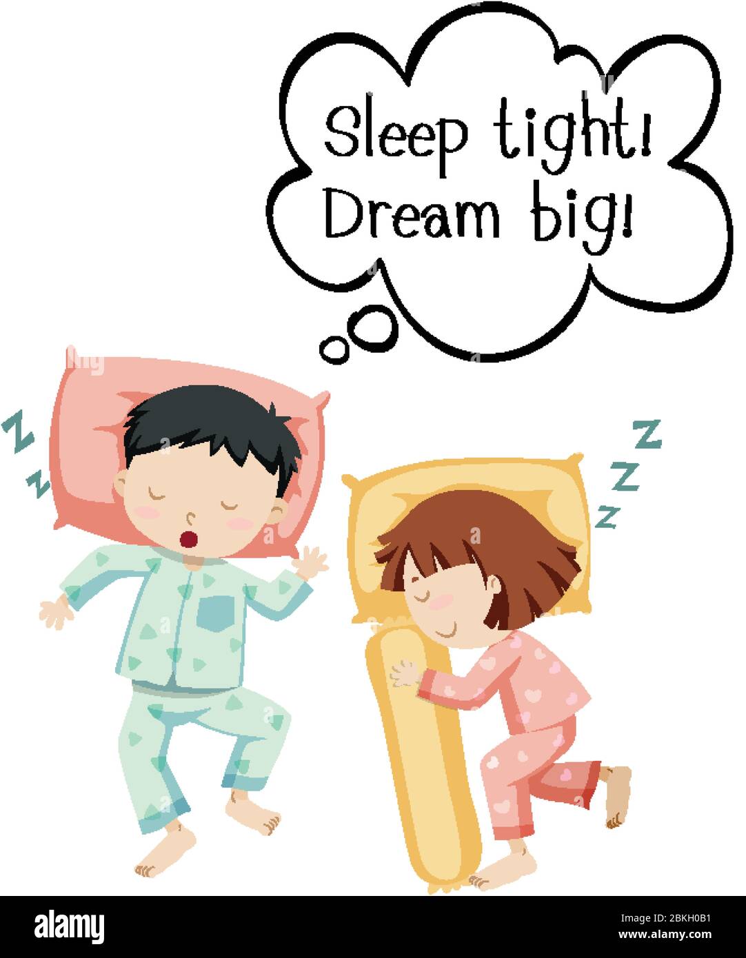 English phrase with people in actions on white background illustration ...