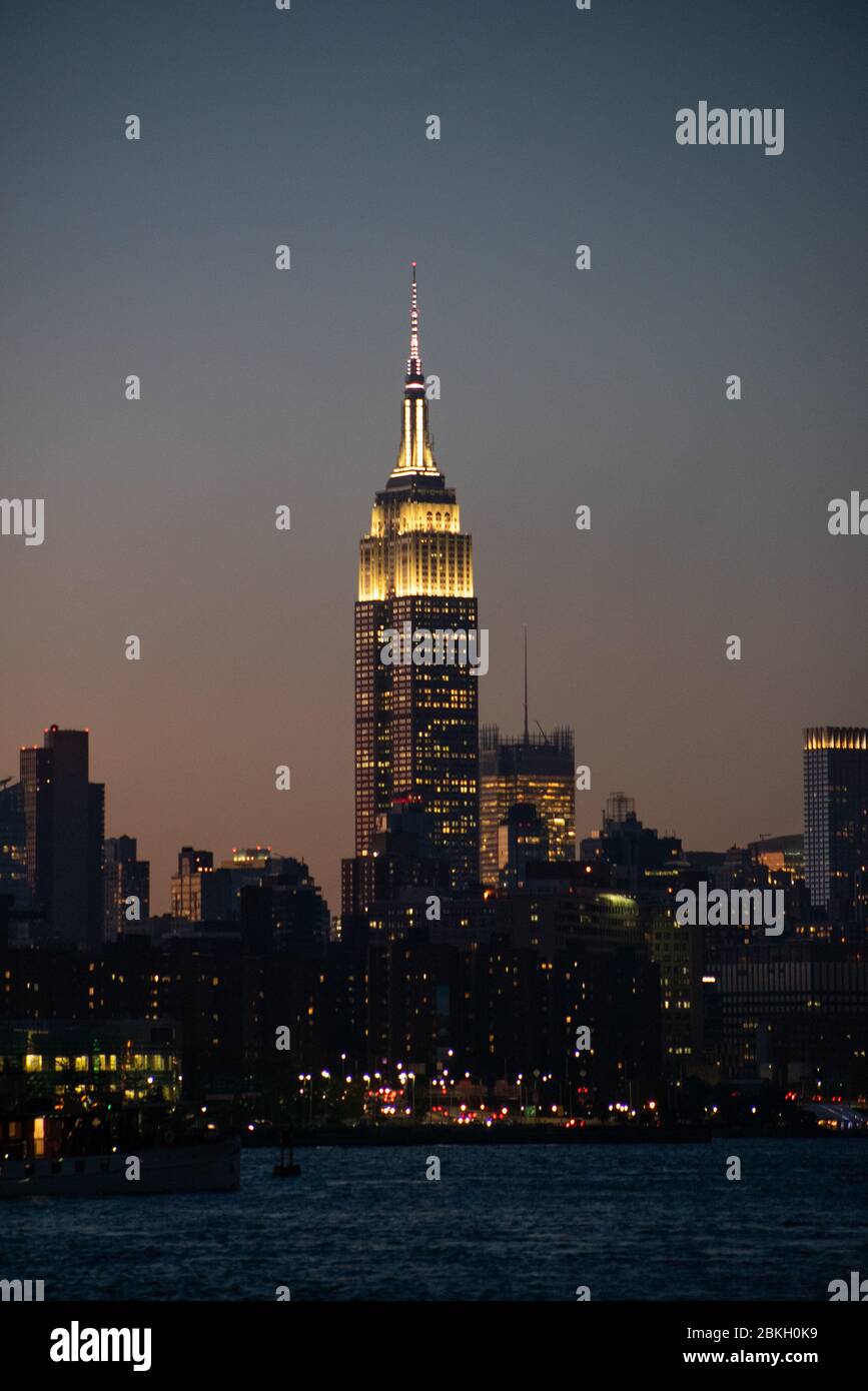 View of Empire State Building Stock Photo - Alamy