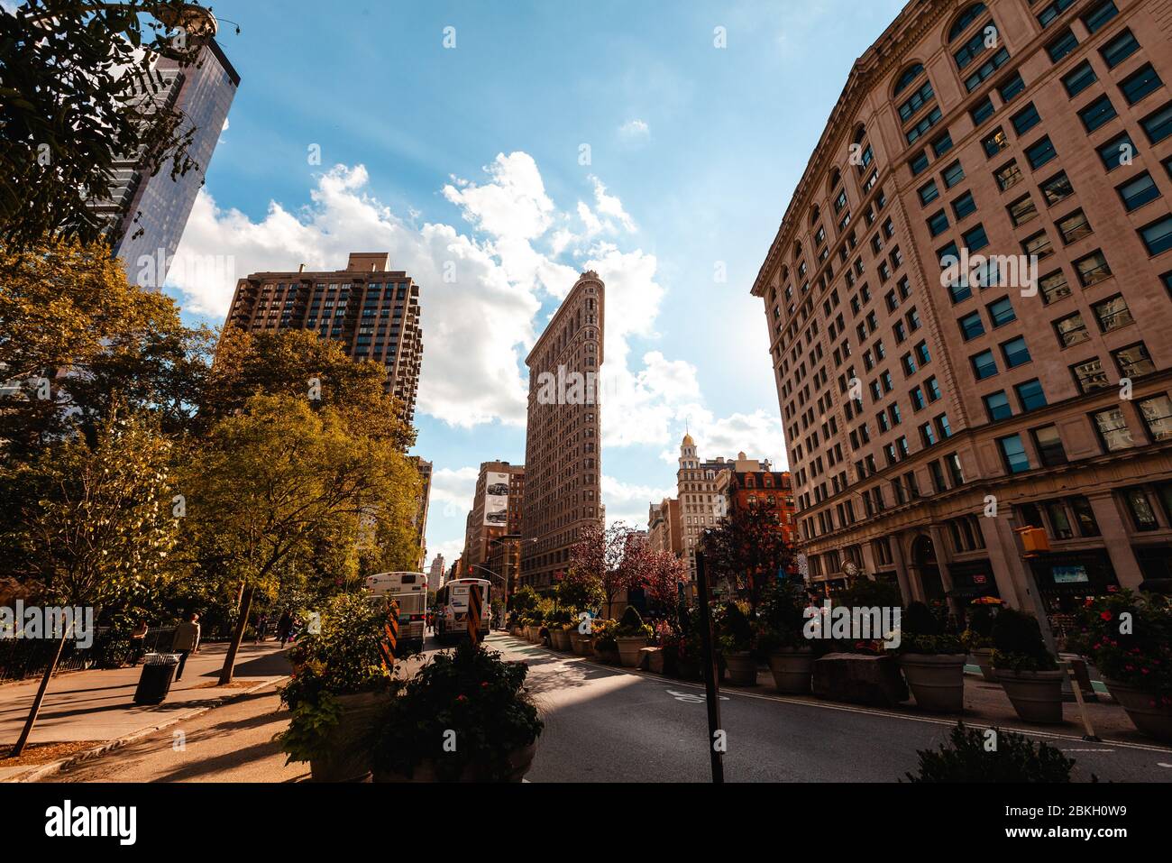 View of Flatiron Building Stock Photo - Alamy