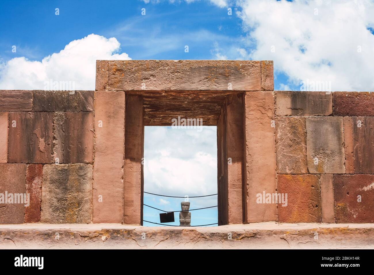 Kalasasaya Temple, important pre-Columbian archaeological site in ...