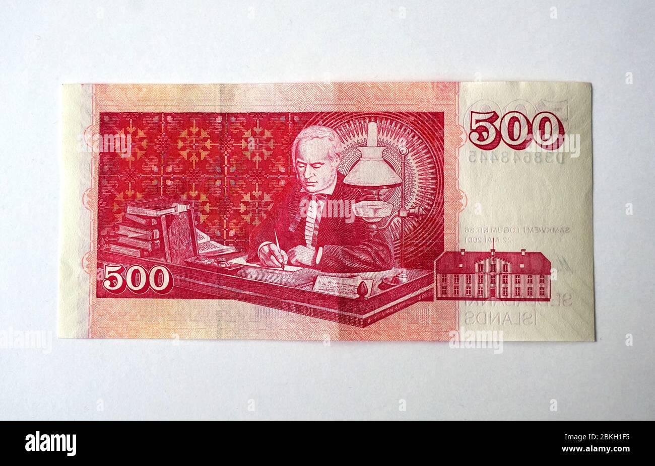 Icelandic króna, banknote, 500, Isländische Krone, íslensk króna ...