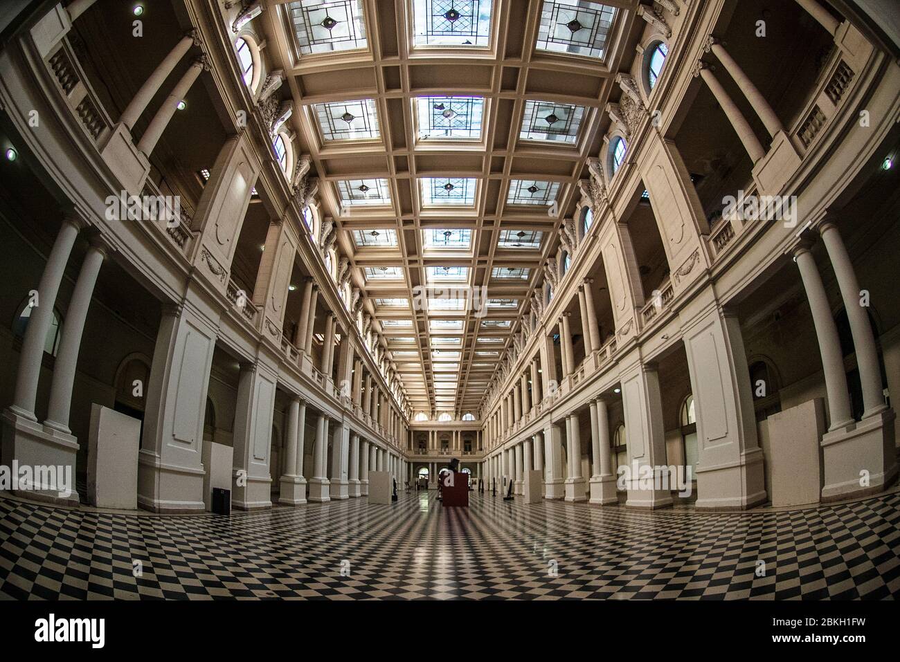 Interior of museum Stock Photo - Alamy