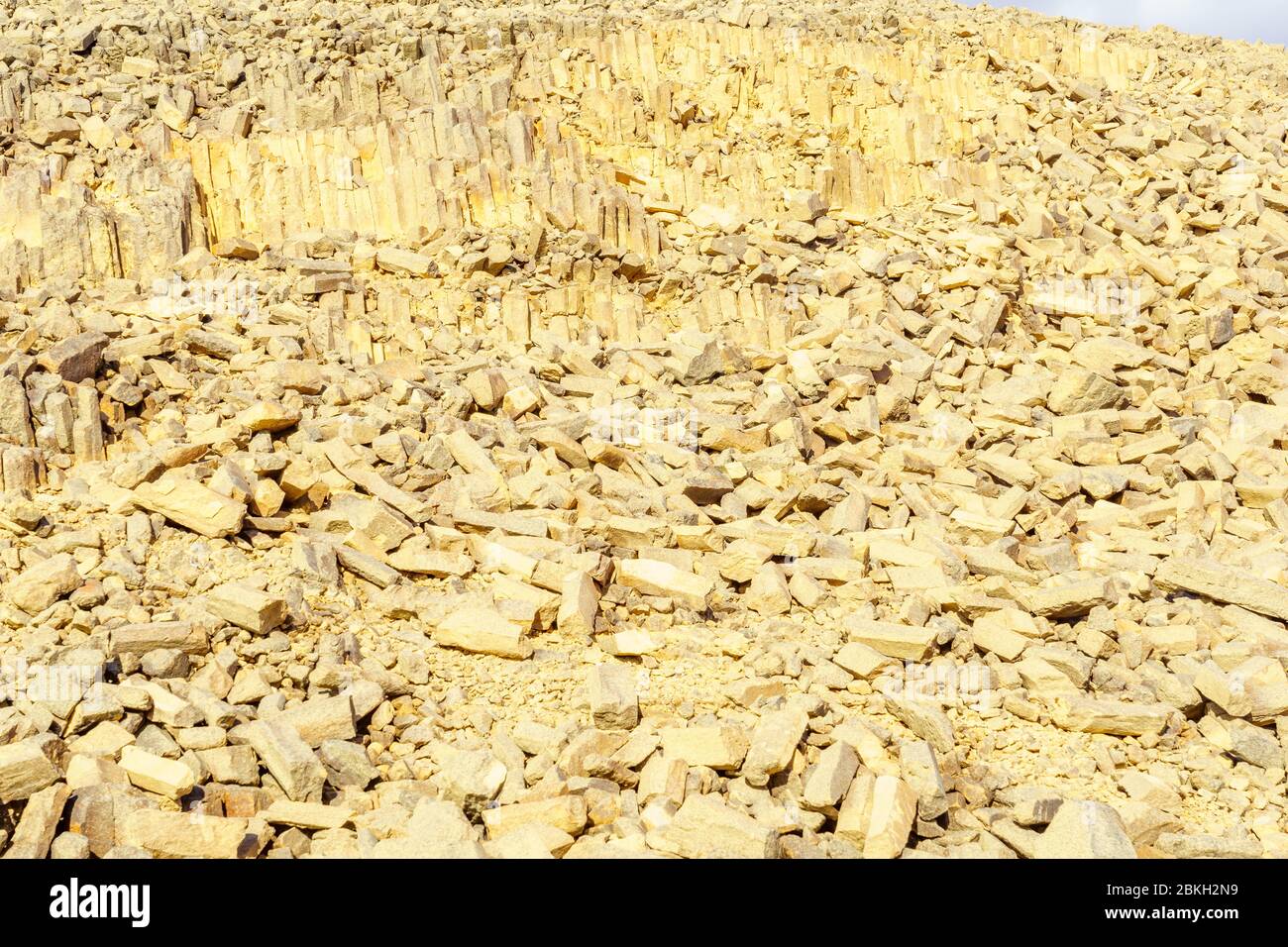 View of rock formations in the Carpentry site, part of Makhtesh (crater ...