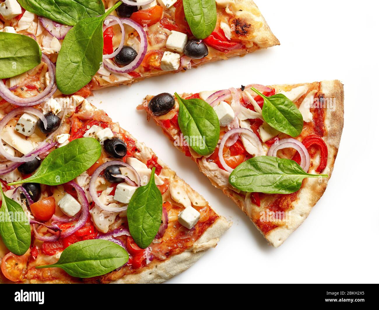 Pizza top view hi-res stock photography and images - Alamy