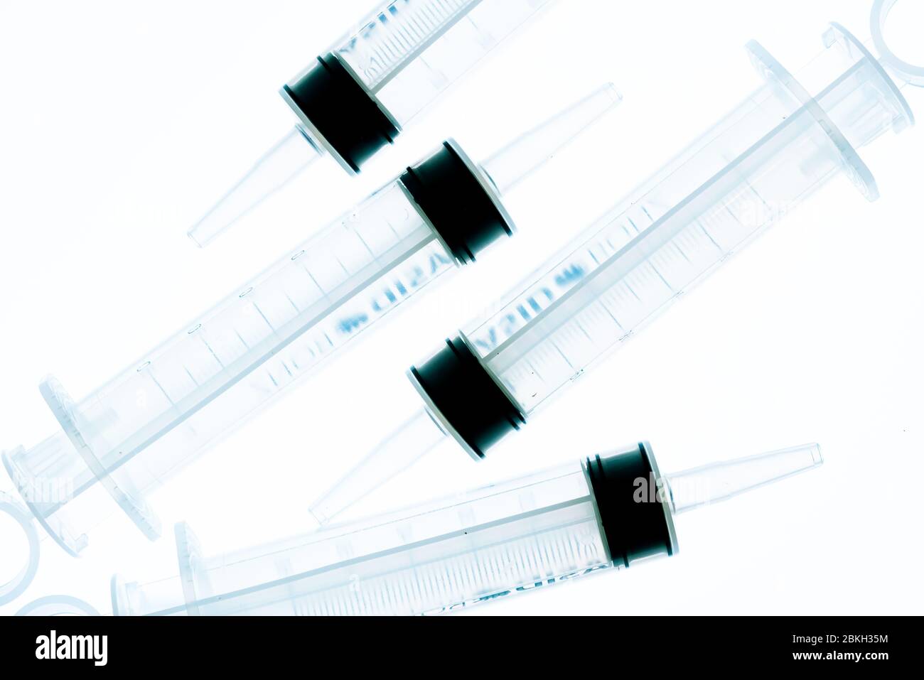 plastic disposable medical syringe Stock Photo - Alamy