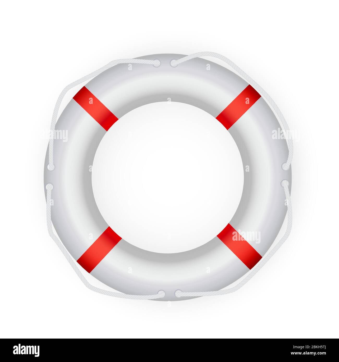 Lifebuoy Icon. Vector Illustration Stock Vector Image & Art - Alamy