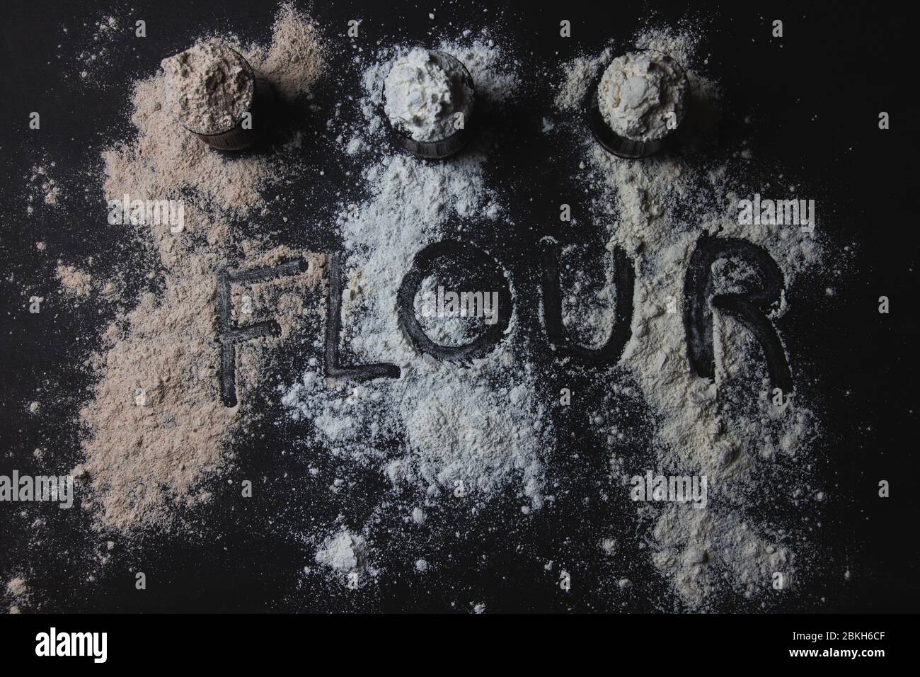 Various types flour hi-res stock photography and images - Alamy