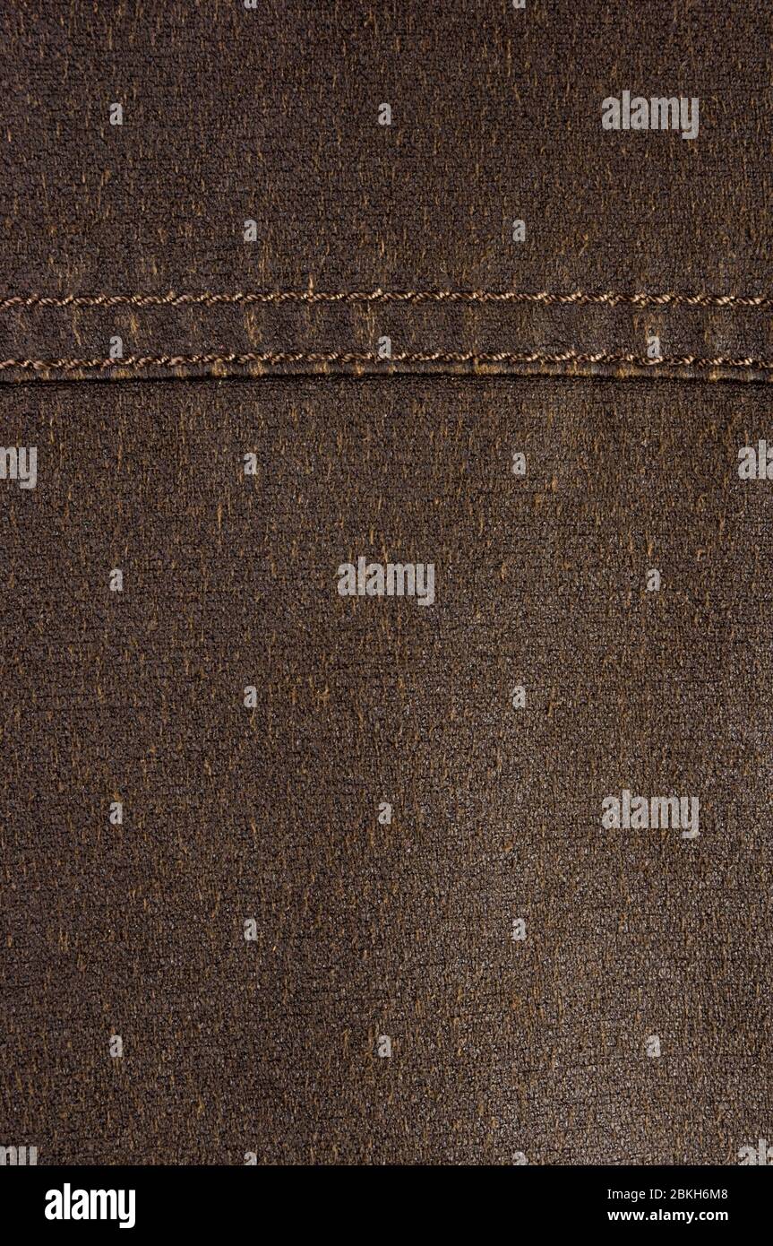 clothing items stonewashed cotton fabric texture with seams, clasps ...