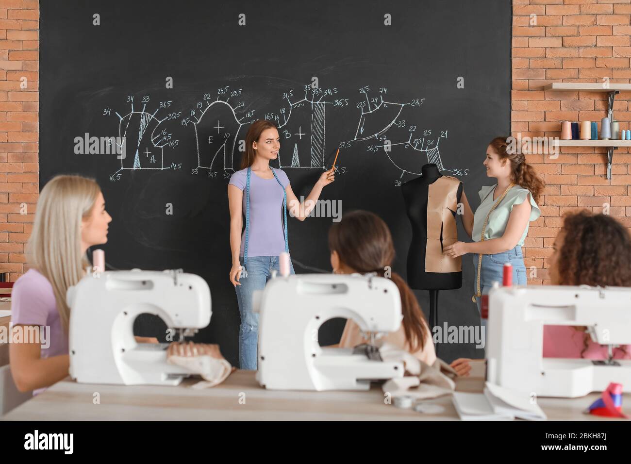 Female teachers hi-res stock photography and images - Alamy