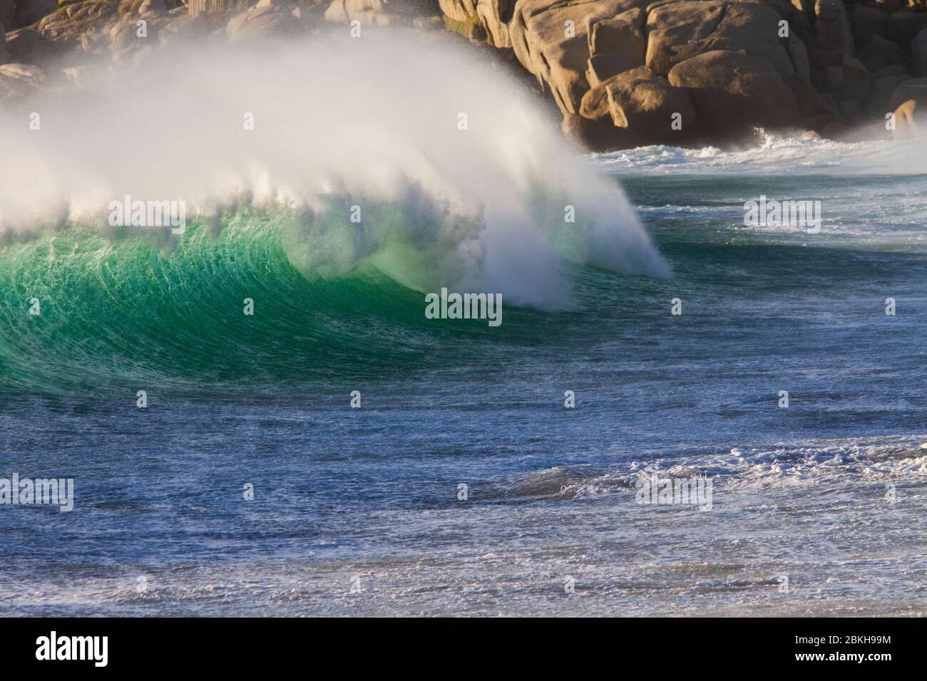 Camps Bay Beach, South Africa, Surf and waves caused by the "Cape ...