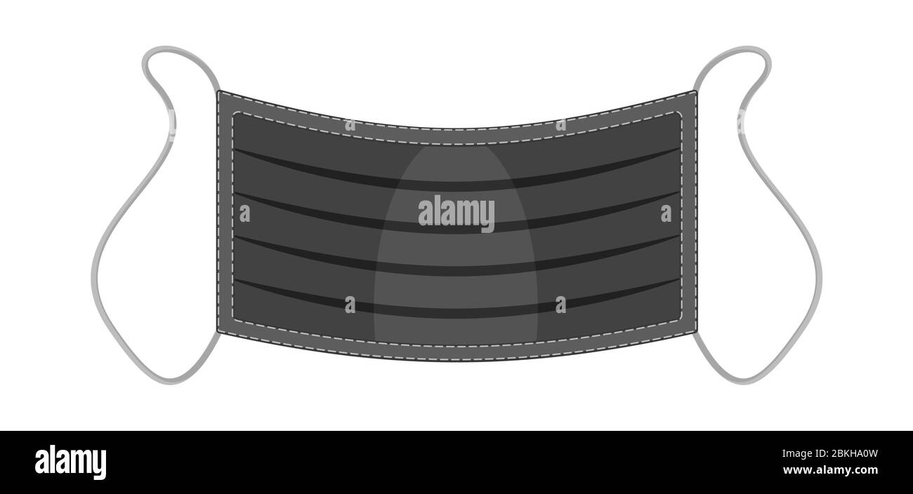 Vector medical face mask. Personal protective equipment Stock Vector ...