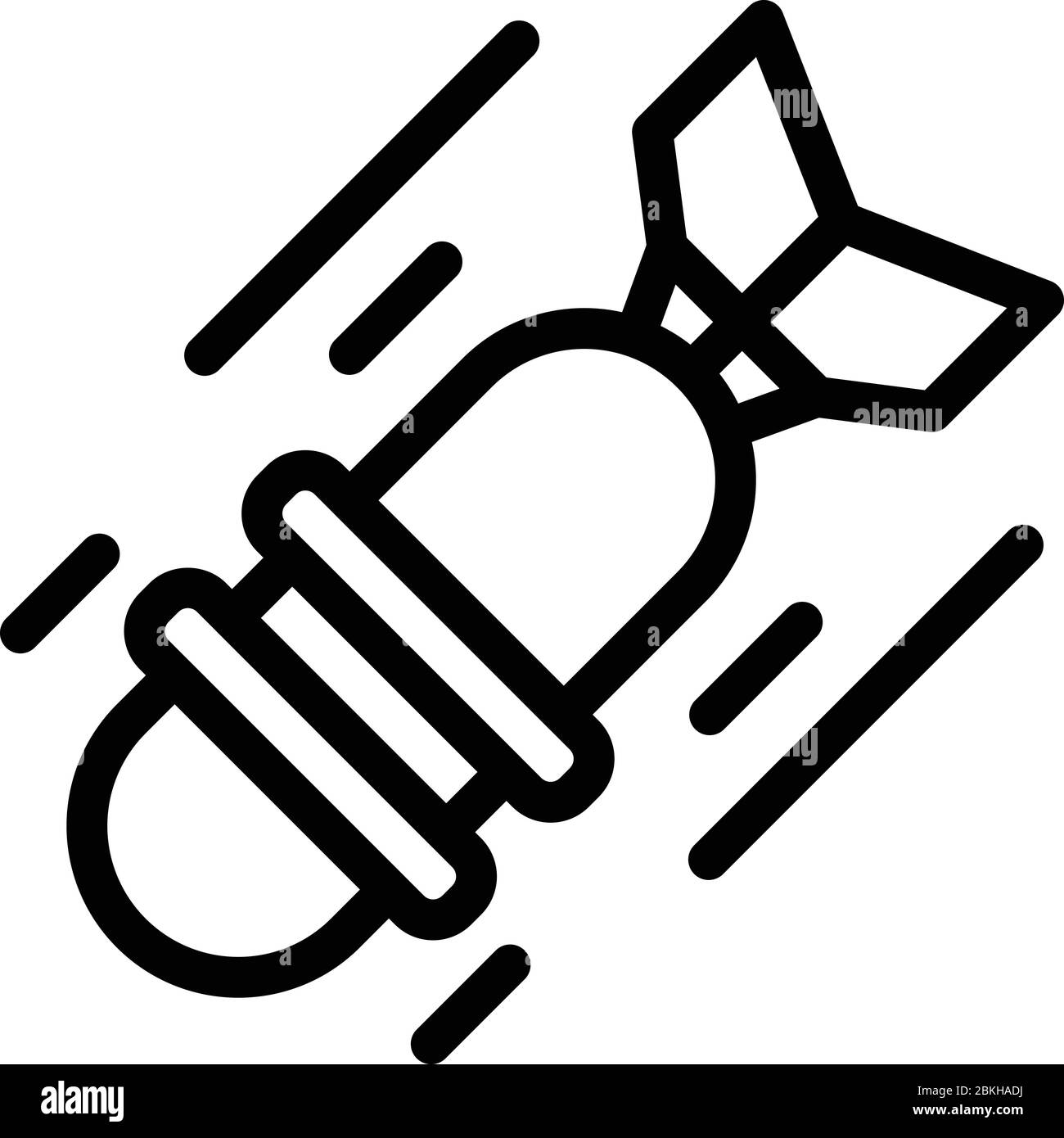 Bomber falls Stock Vector Images - Alamy