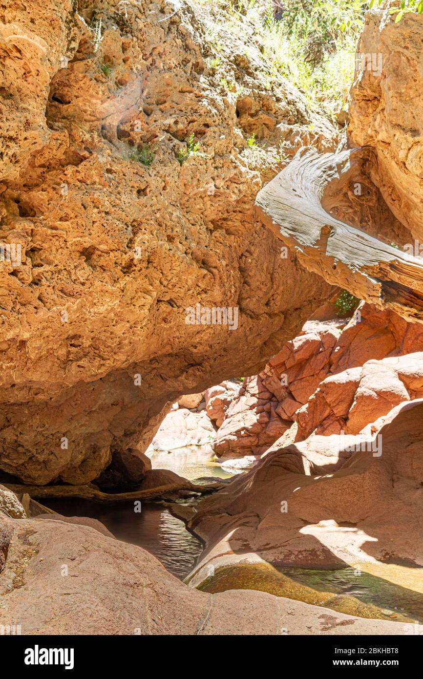 Puddle water in desert hi-res stock photography and images - Alamy