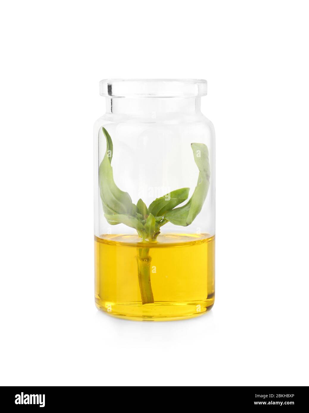 Basil oil isolated scent hi-res stock photography and images - Alamy